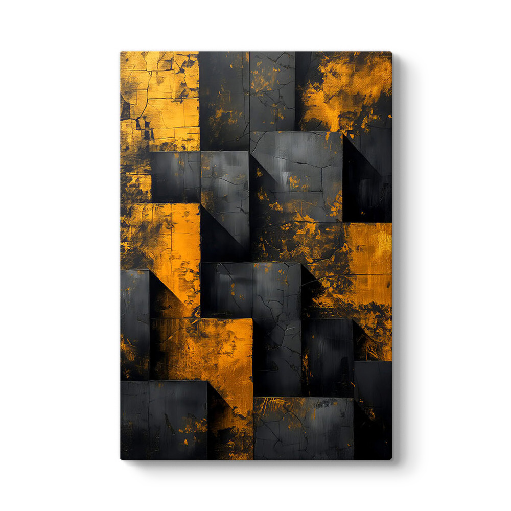 Modern Geometrik Sanatı Tablosu - TabloShop