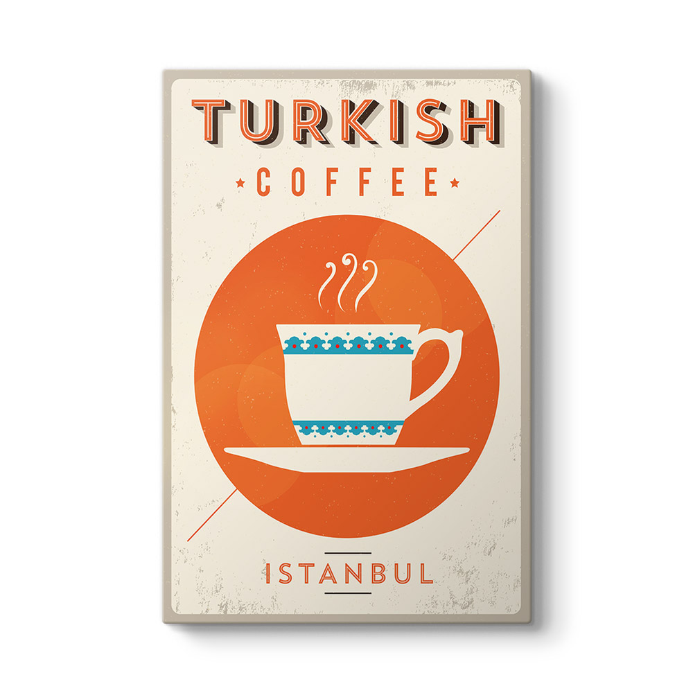 Türk Kahvesi Tablosu - TabloShop